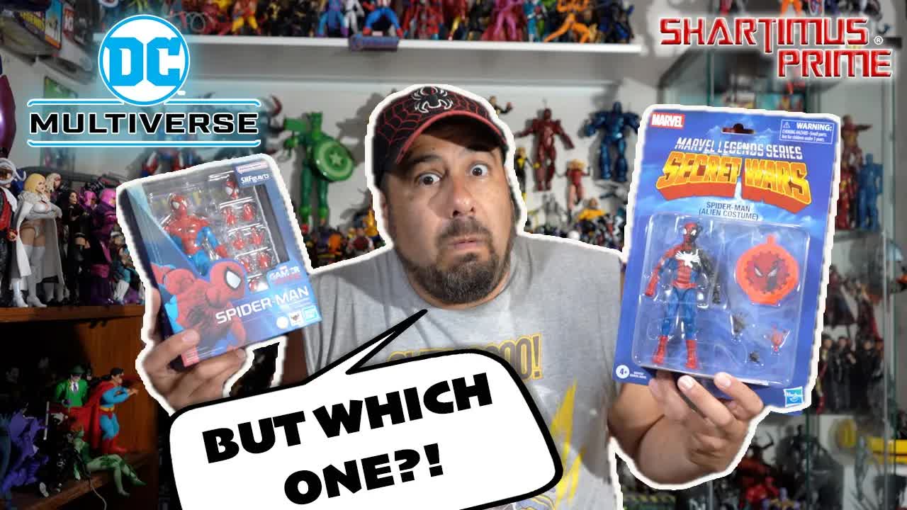 SH Figuarts Marvel Legends Spider-Man DC Multiverse Supergirl movie ...