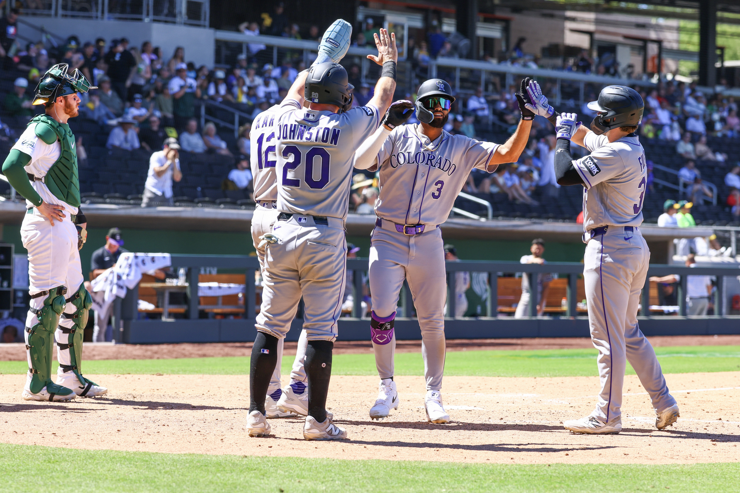 Rockies blast A’s 23-9, but Summerlin stretch still lands