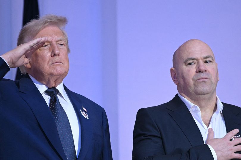 Donald Trump sparks health concerns at UFC event as viewers claim to ...