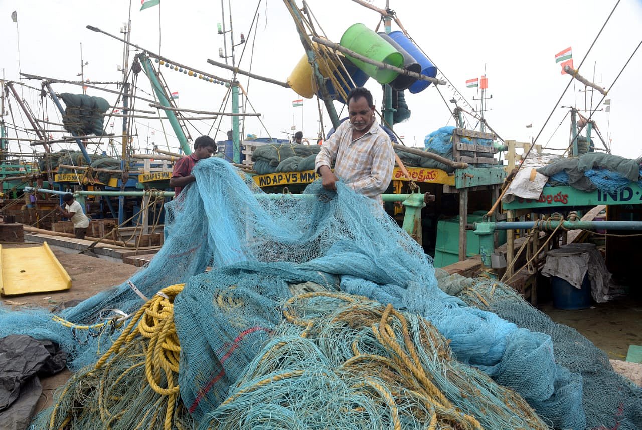 Marine fishing ban ends in Andhra Pradesh, but high fuel costs keep ...