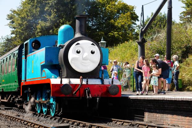 Thomas the Tank Engine to visit steam railway in Somerset