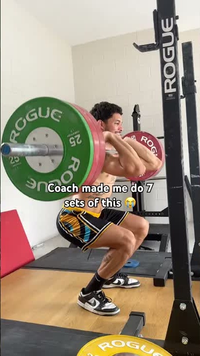 Conquer your limits with the intense front squat challenge
