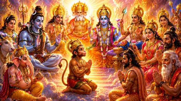 Why Hanuman Chalisa begins with grace and ends in peace