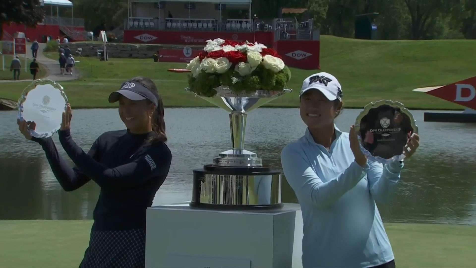 Gina Kim and Yana Wilson team to win the Dow Championship for their ...