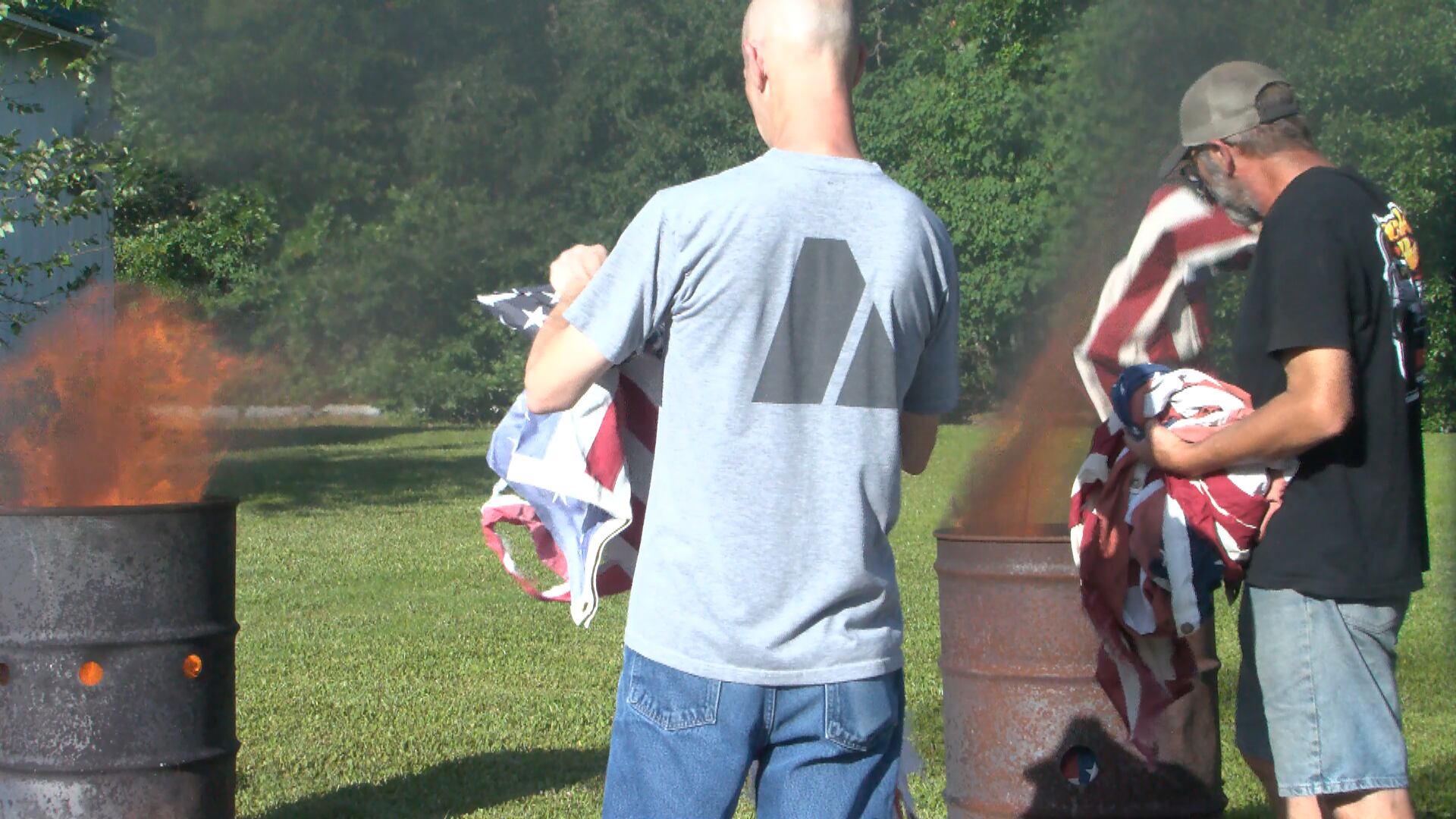 American Legion holds Flag Day retirement ceremony in Gautier