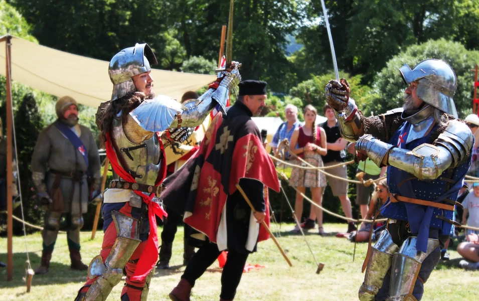 Dronfield Hall Barn unveils medieval festival for restoration milestone