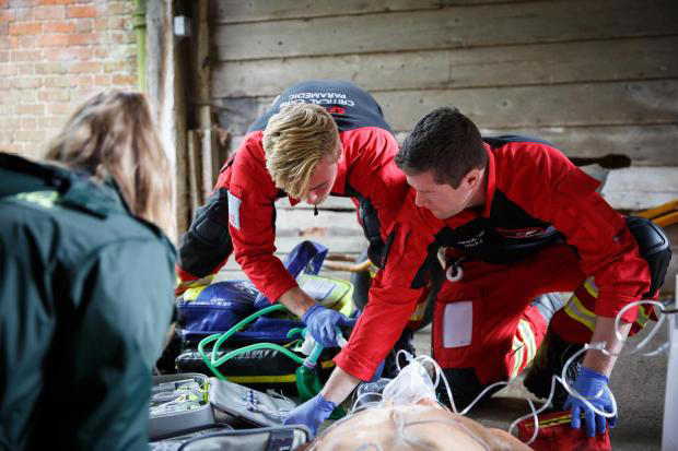 Thames Valley Air Ambulance using blood transfusions to save lives