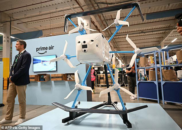 Texas town plagued by 'drone highway' says constant Amazon air ...