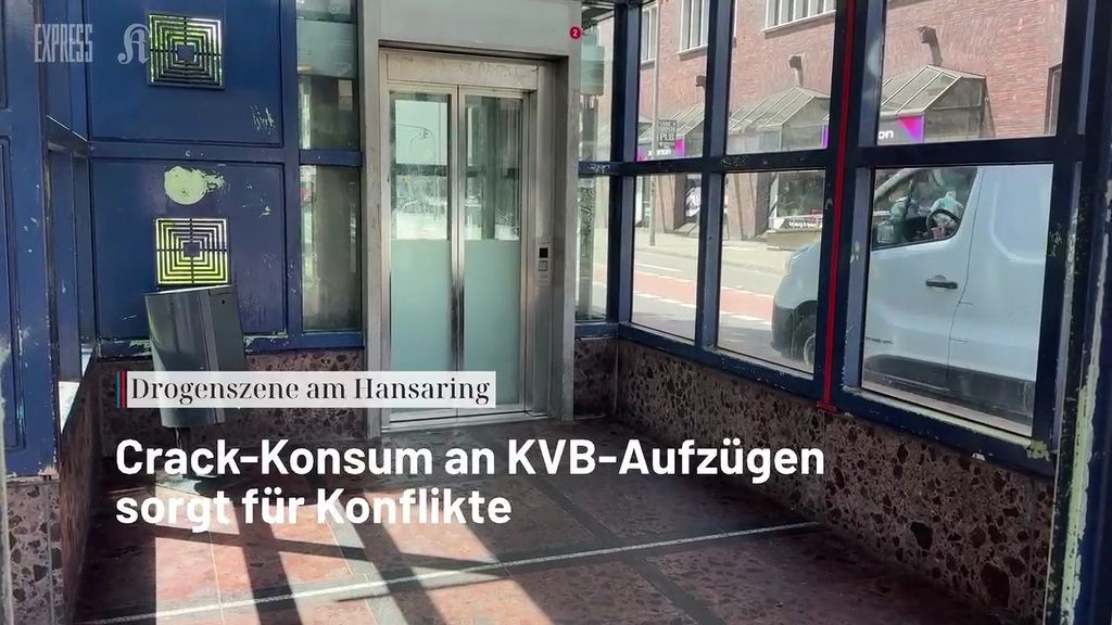 Crack-Szene trifft sich an der Haltestelle Hansaring – Suchtkranker ...