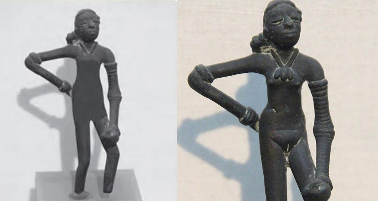 NCERT’s ‘age-appropriate’ cover-up of Mohenjo-daro’s dancing girl ...