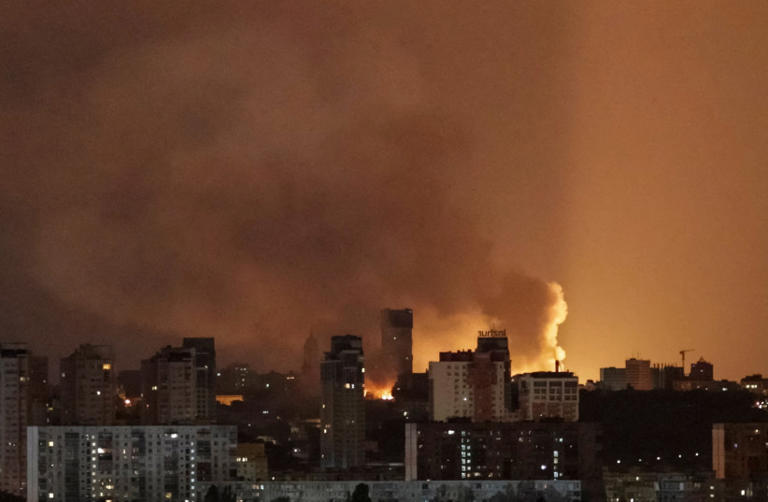 Ten killed, historic 975-year-old monastery set on fire as Ukraine ...