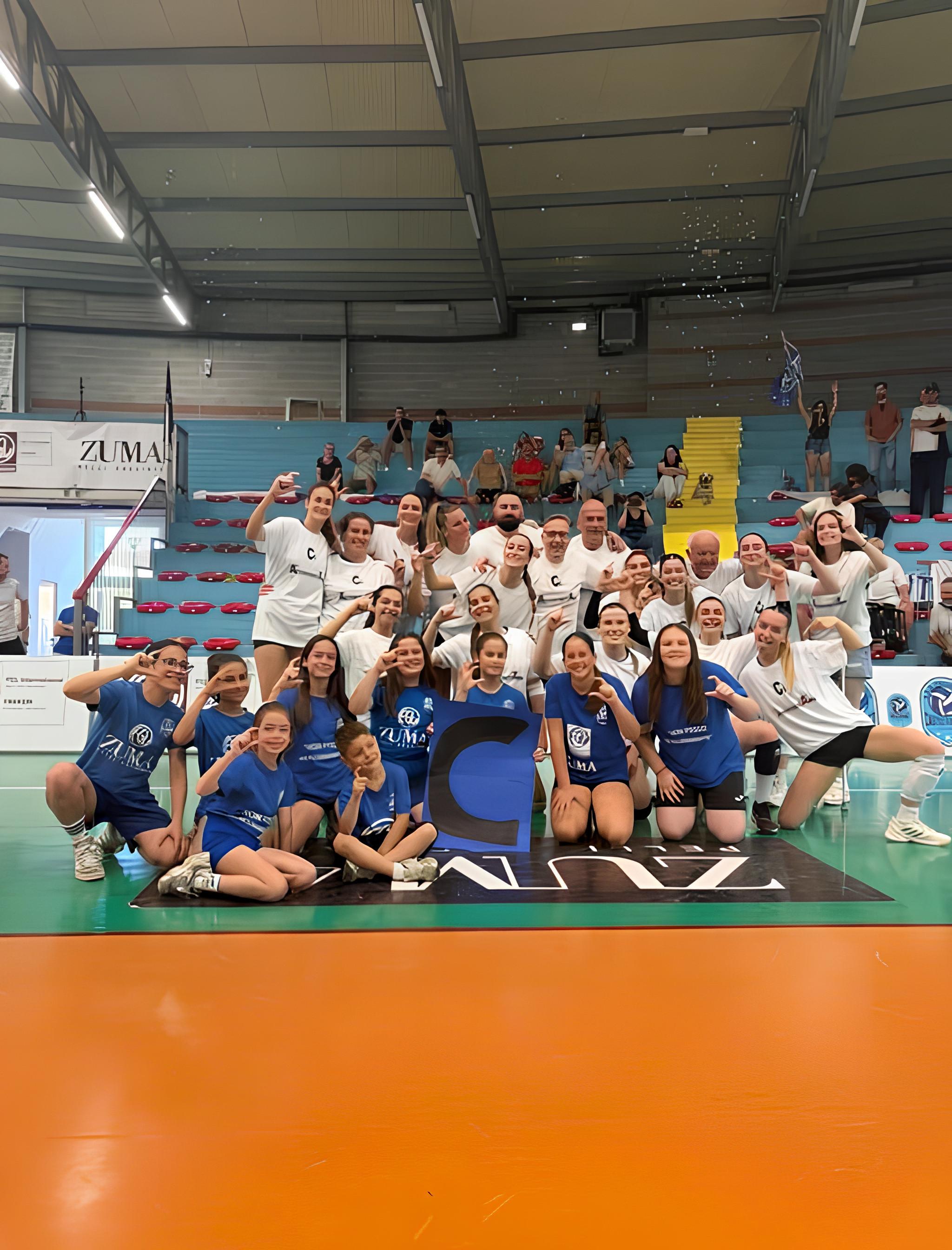 Volley. Missione compiuta Fgl Zuma festeggia la promozione in C