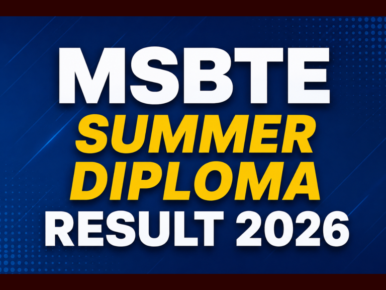 MSBTE summer diploma result 2026 date and time: Where and how to check ...