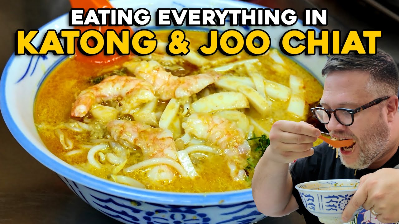 Best local food in Singapore Peranakan district
