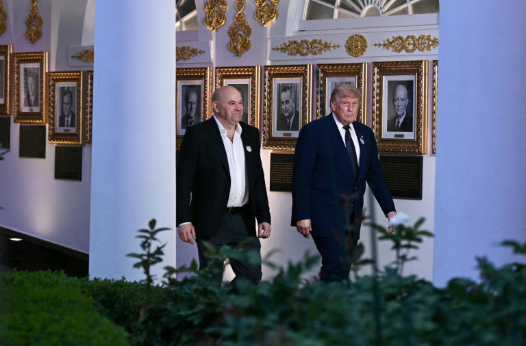 Blood sport at the White House for Trump's 80th birthday