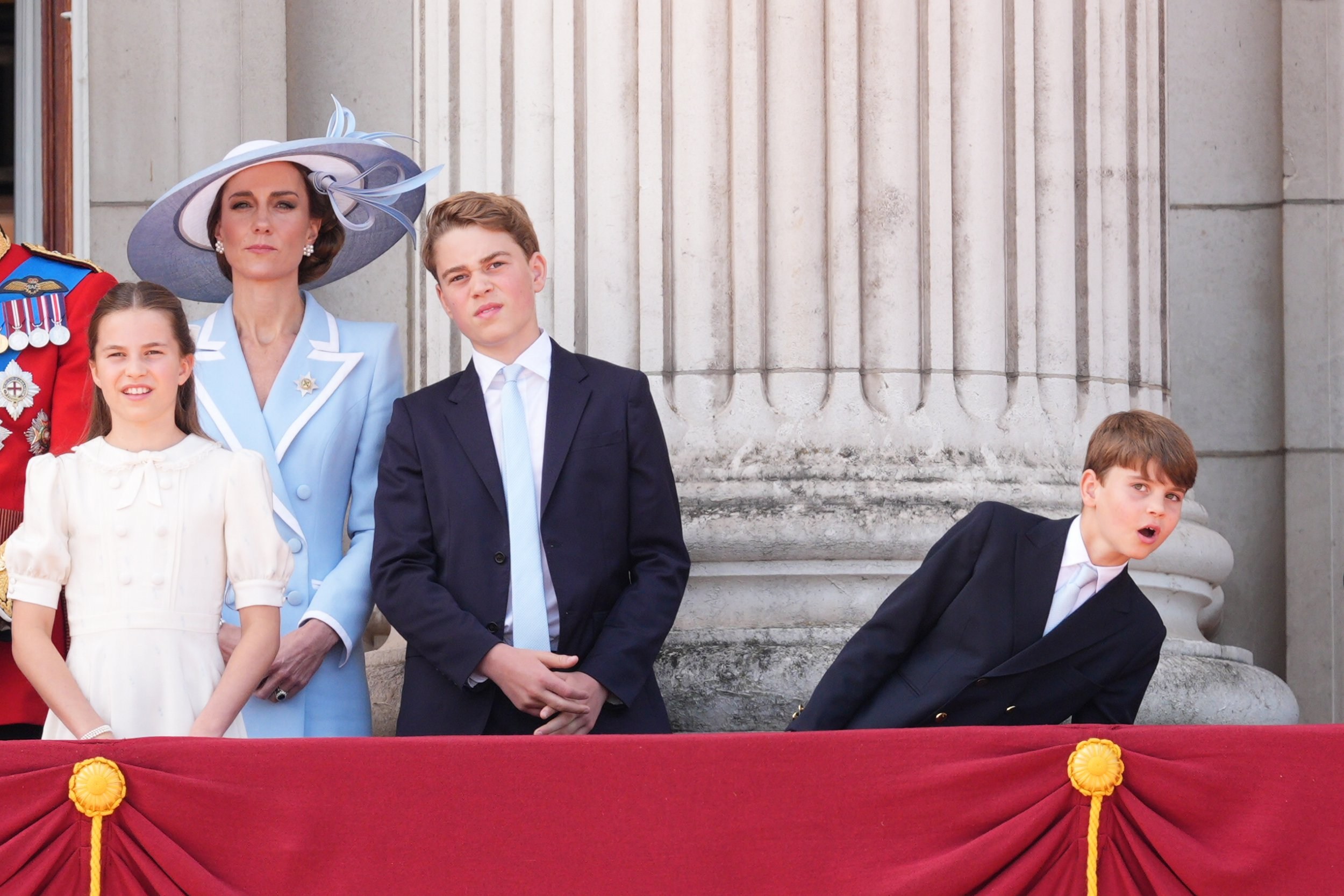 Prince Louis’ adorable reaction to royal flypast