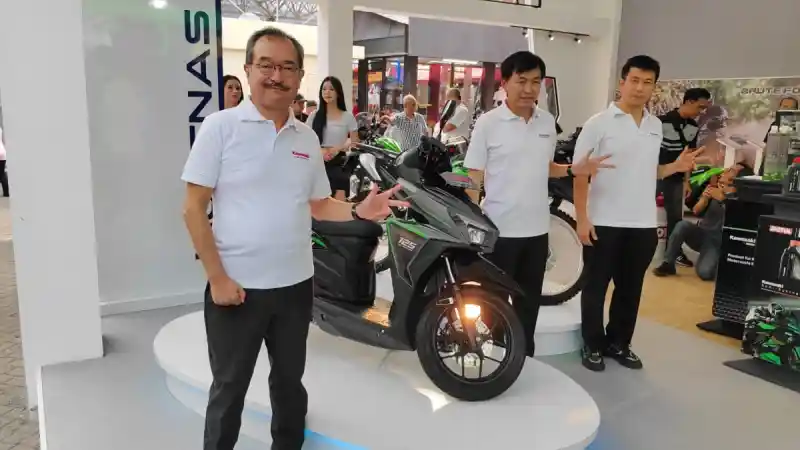 Spesifikasi lengkap Modenas Brusky 125, skutik pertama Kawasaki di ...