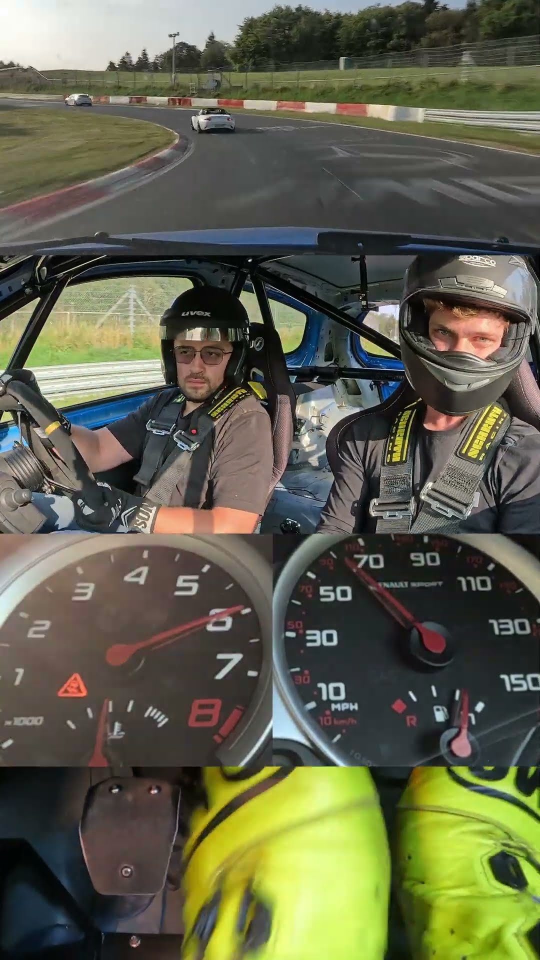 This Powered Clio R.S. Tackles the Nürburgring