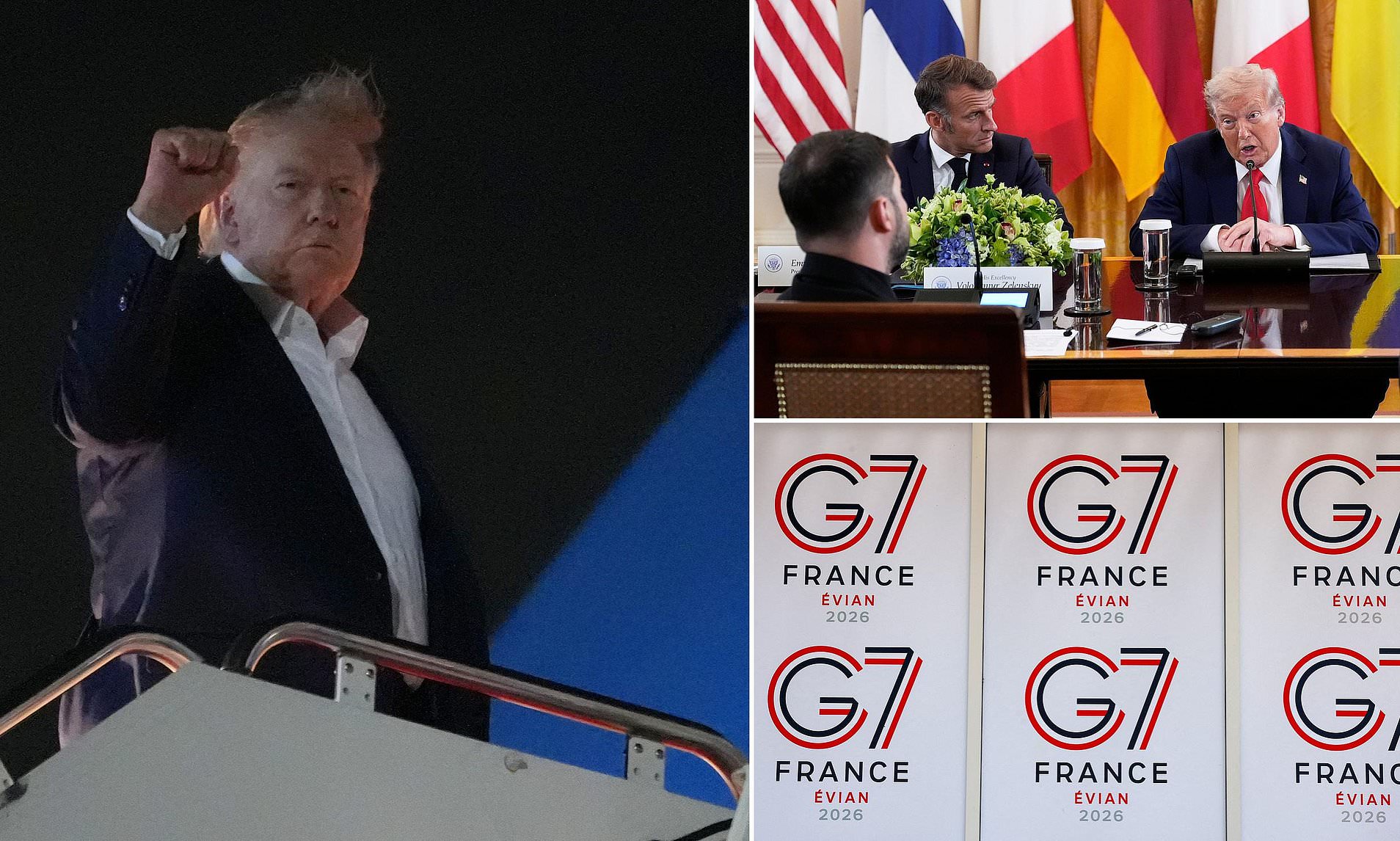 Combative Trump storms into G7 powder keg as world leaders brace for ...