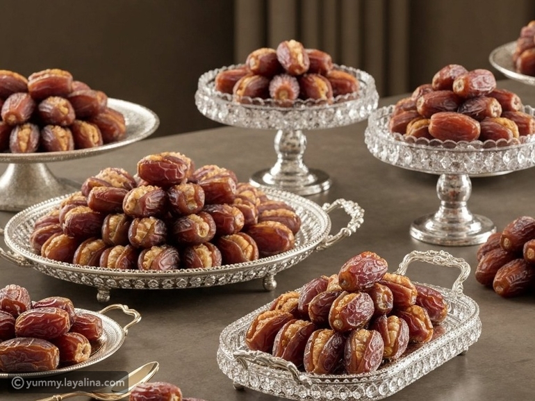 Luxurious Dates Presentation Ideas for Elegant Ramadan Hospi