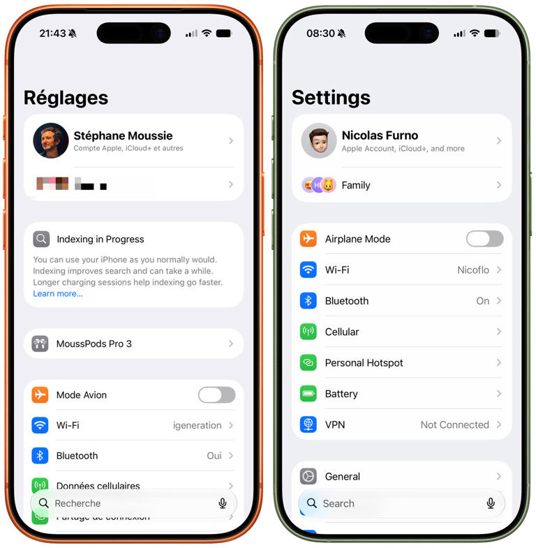 iOS 27 et macOS 27 : pourquoi l'indexation est si longue