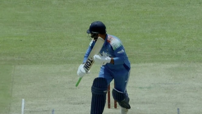 Brainfade? Vipraj Nigam penalised twice for running on pitch, India A ...