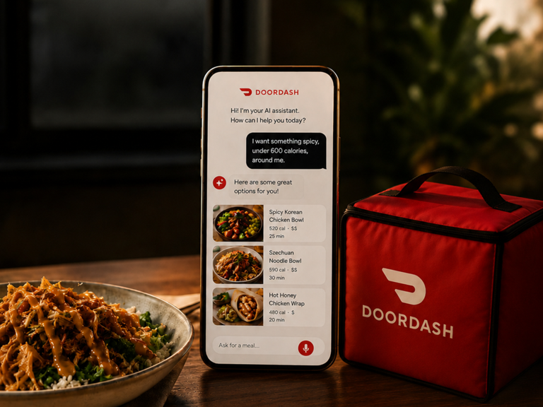 Forget scrolling, DoorDash's new AI chatbot lets you order dinner like ...