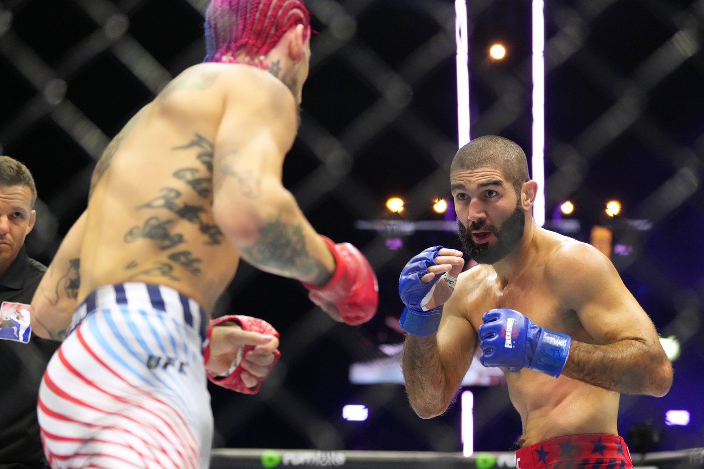Canadian fighter defeated by US at Trump's UFC birthday