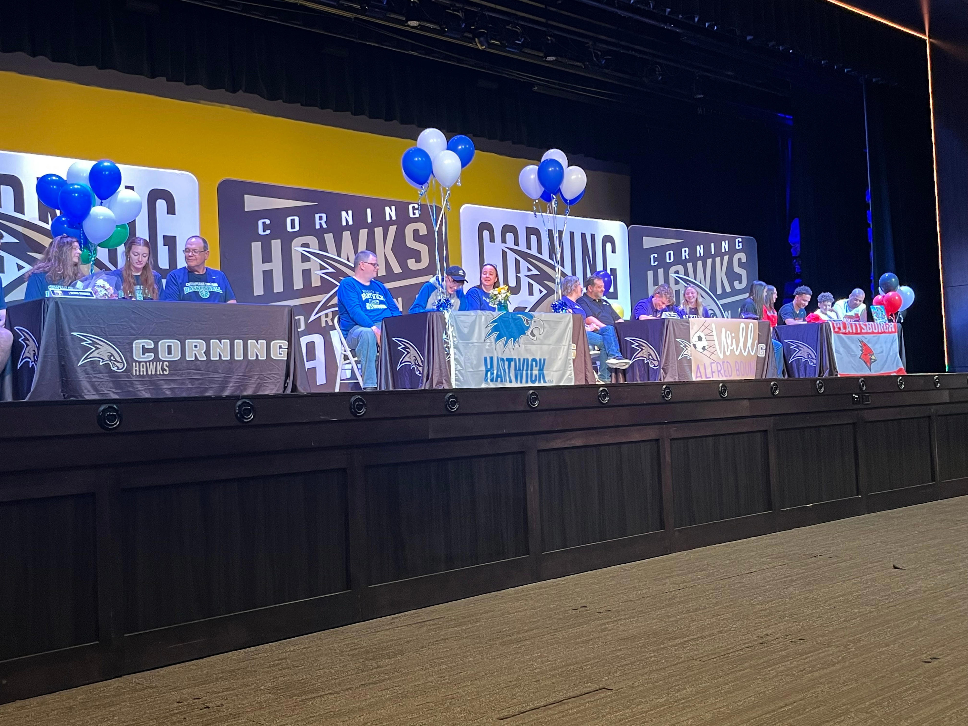 Corning-Painted Post celebrates 27 seniors at signing ceremonies