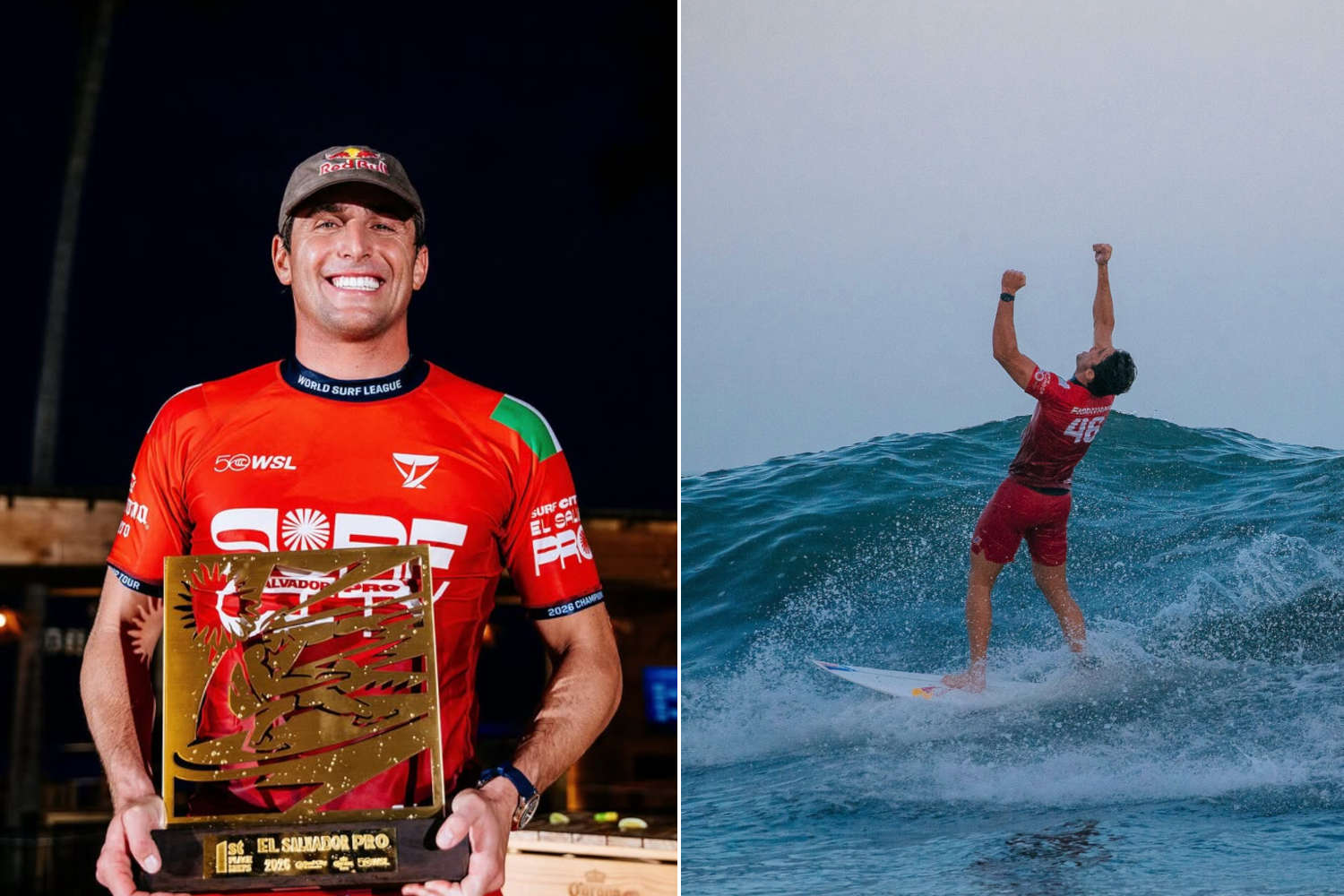 Leonardo Fioravanti nella leggenda! Storico trionfo nella World Surf ...