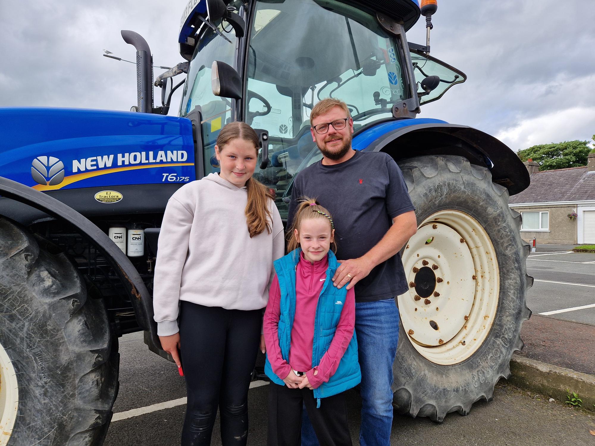 In pictures: Glasswater Primary School tractor run takes place in Crossgar