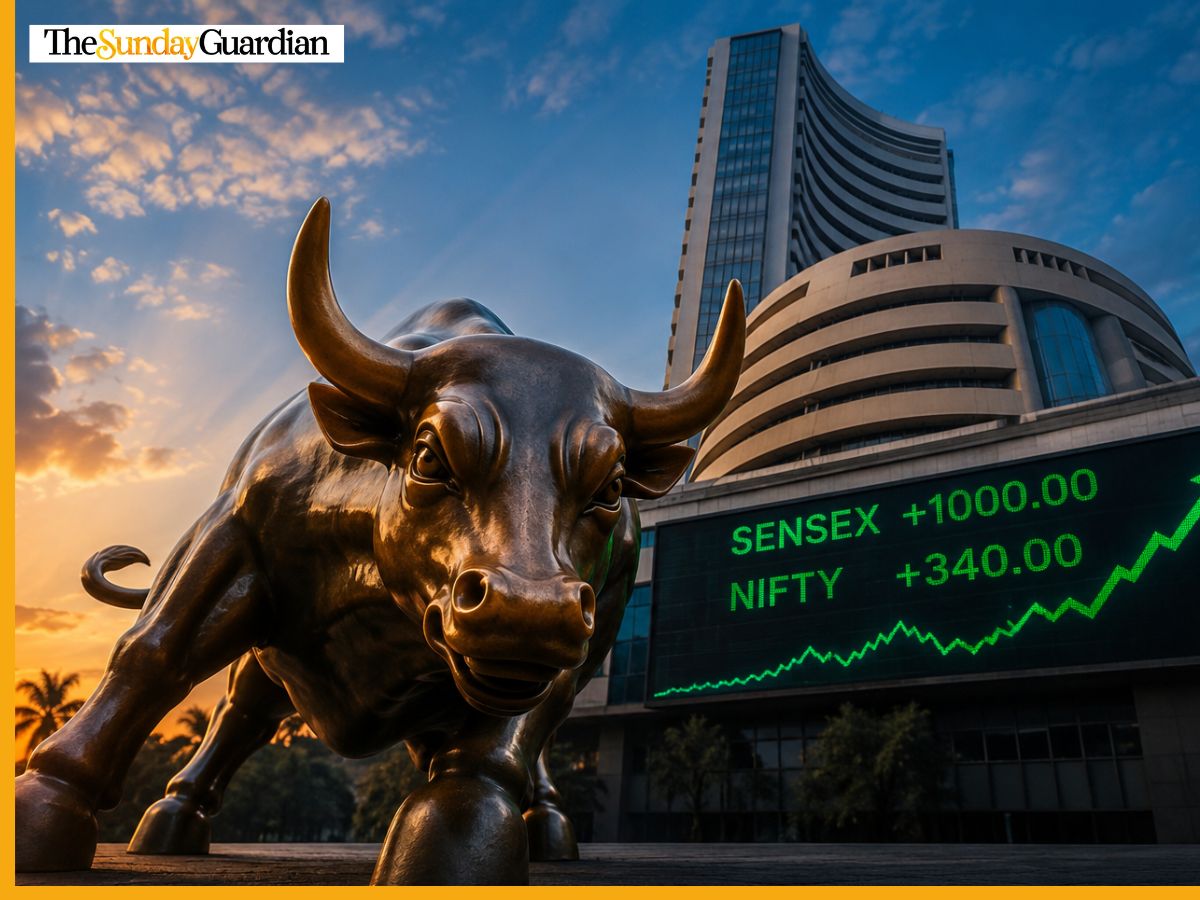 Sensex jumps over 1,000, Nifty surges 340+ points: From US-Iran peace ...
