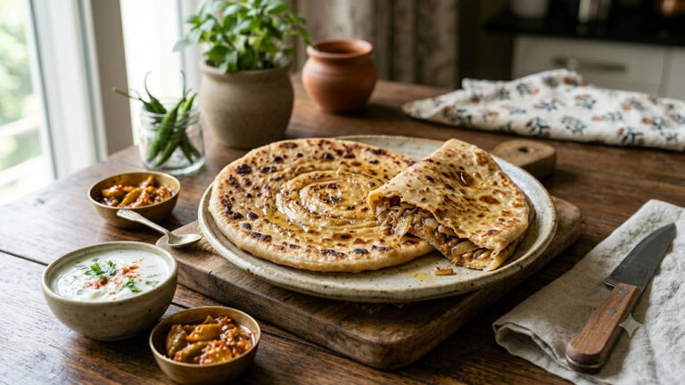 Make perfect dhaba-style onion paratha at home with these simple tips