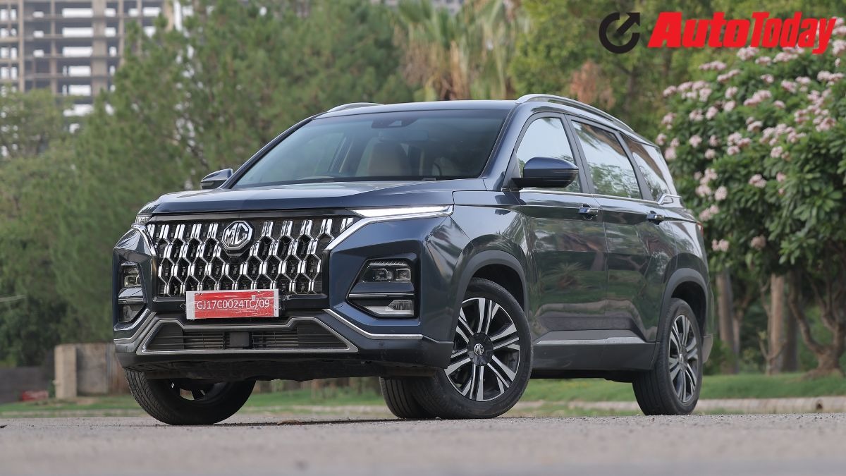 MG Hector Plus facelift review, first drive: Subtle update, familiar ...
