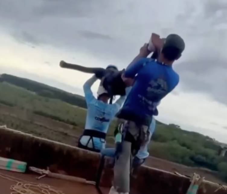 Woman's chilling social media post before being thrown to her death in ...