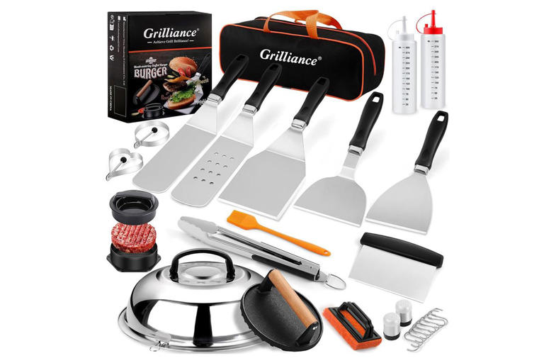 This Blackstone grilling accessory kit has 'everything you need to cook ...