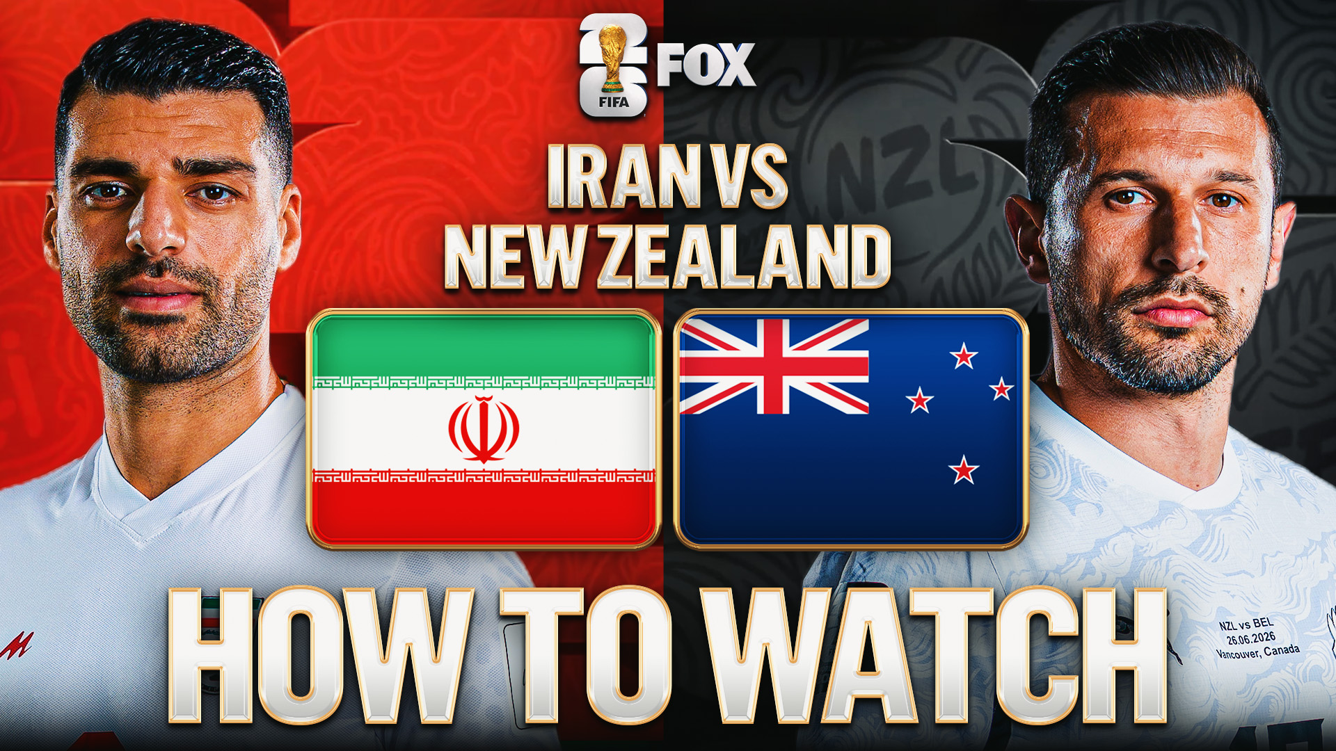 Iran vs. New Zealand: How to watch, TV channel, live stream