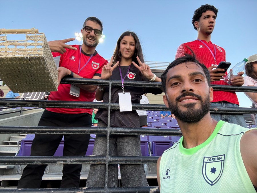 Local Jordan fan surprises team with memento after World Cup practice ...