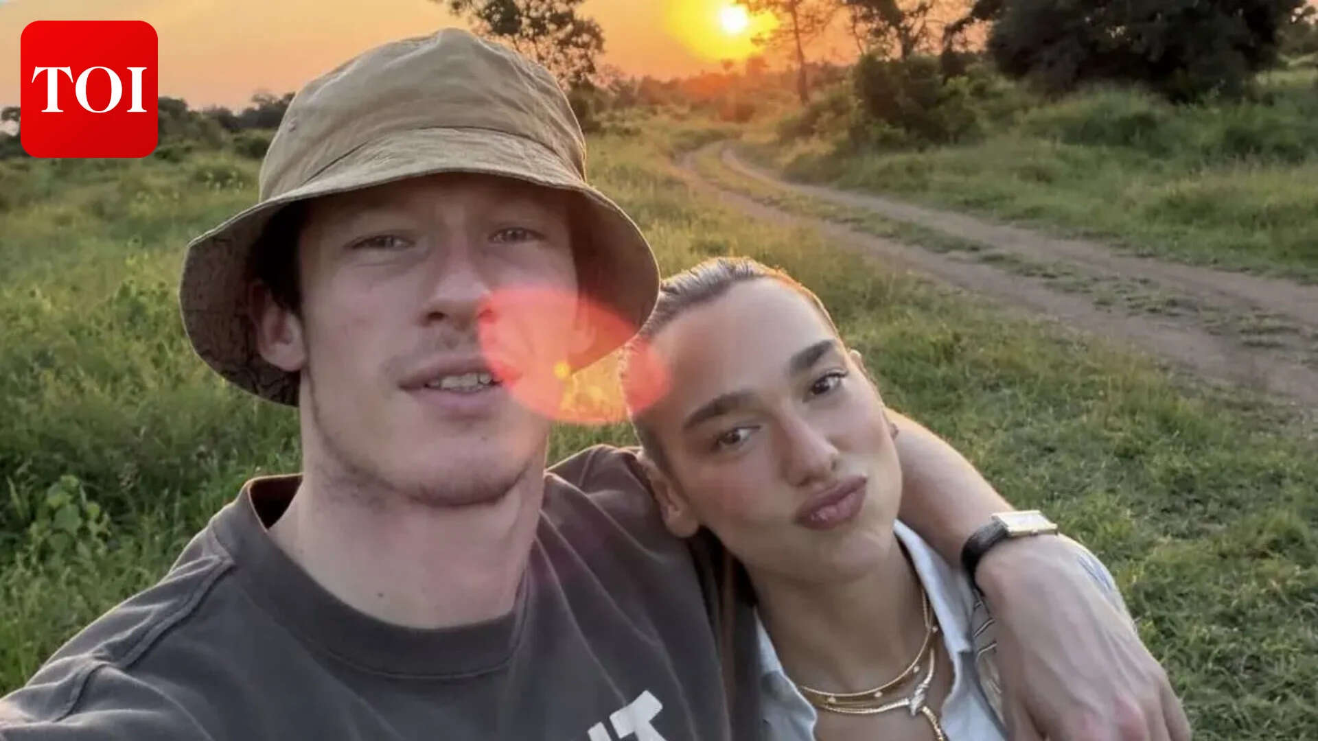 Newlyweds Dua Lipa and Callum Turner pack on the PDA during honeymoon ...