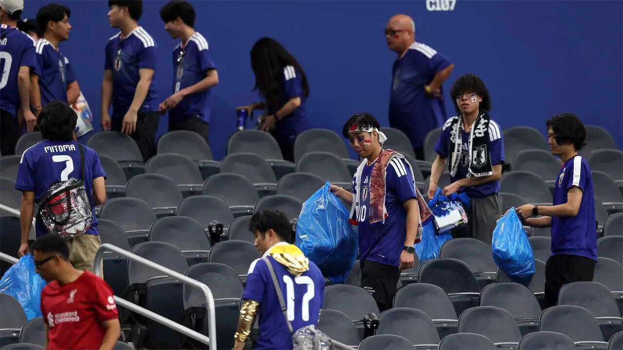 'It's respect for everything': Japanese fans win hearts again with ...