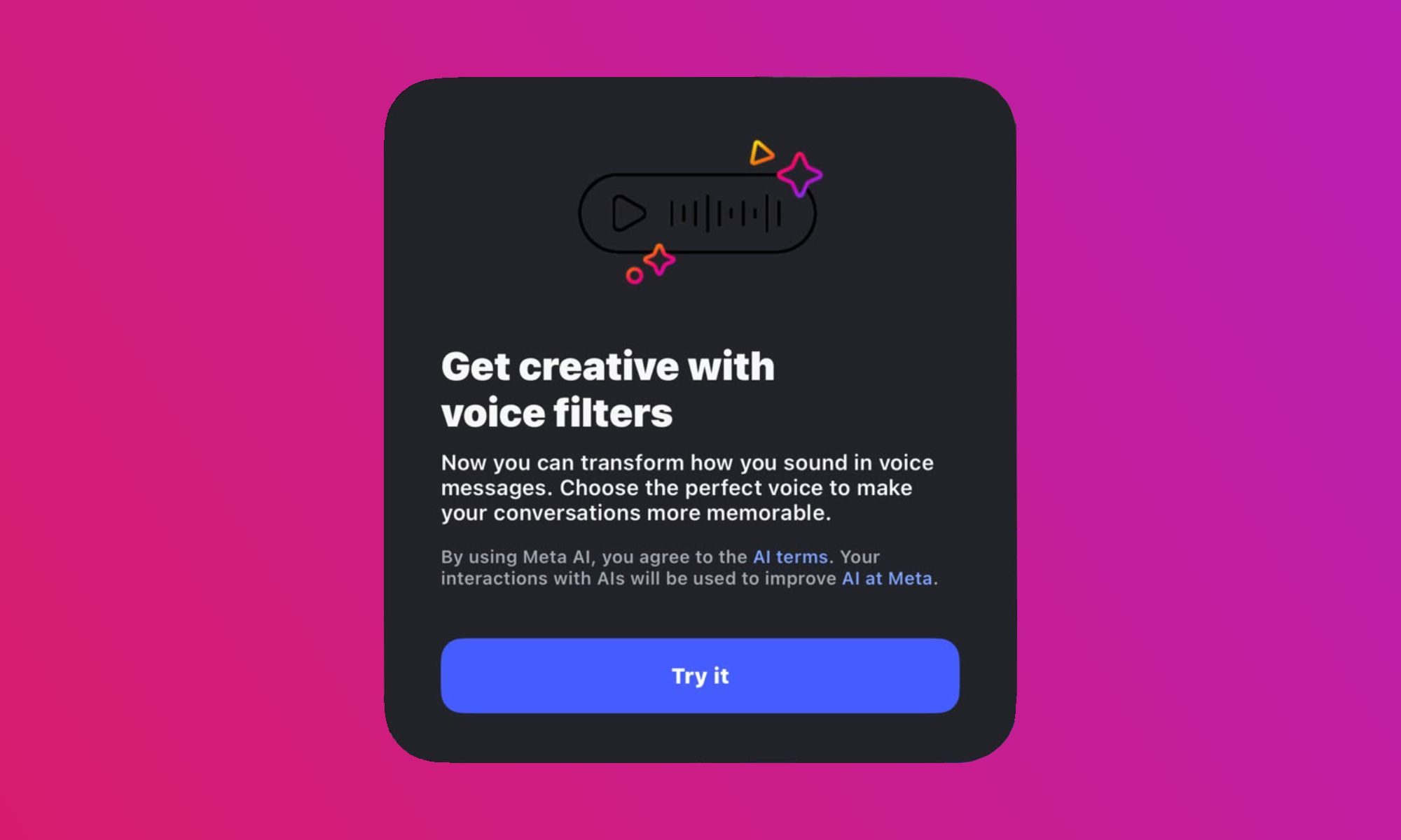 Instagram’s new voice message effects let you sound like a pirate, a ...