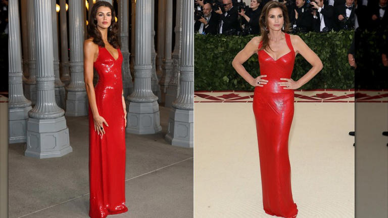 10 times Cindy Crawford's daughter Kaia Gerber channeled her mom's ...