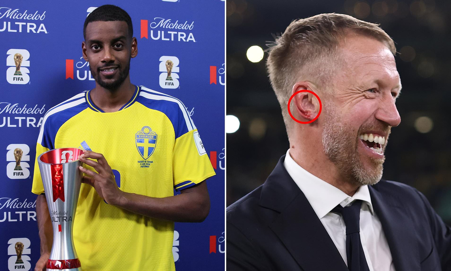 Alexander Isak is raved about after top performance - but Graham Potter ...