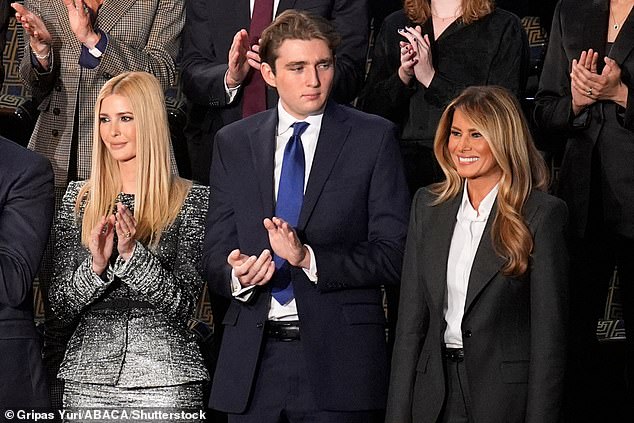 Barron Trump seen for first time in months as he makes rare appearance ...