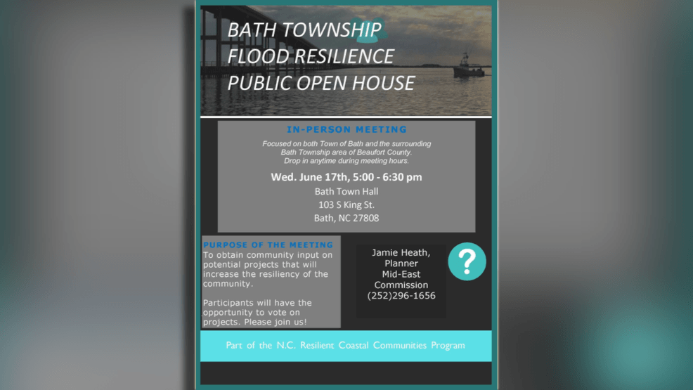 Beaufort County seek public input on flood resilience projects