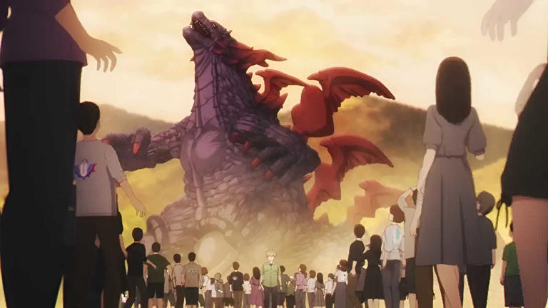 Godzilla meets classic romance in gloriously weird new anime Kaiju Girl ...