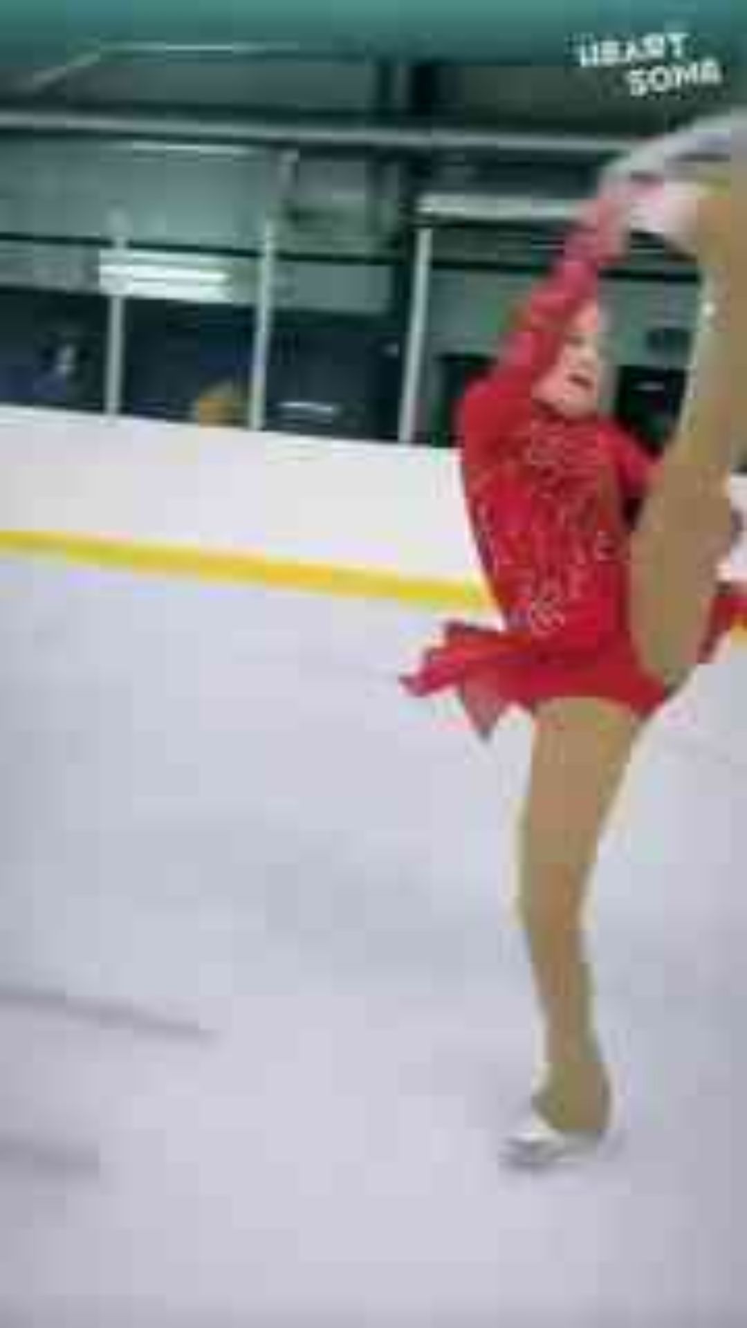 This 11-year-old skater is already a star, stunning rehearsal performance
