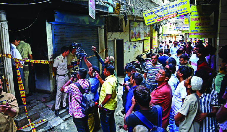 Four arrested for allegedly setting off fatal Govindpuri fire