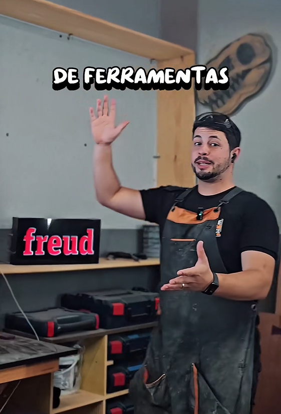 Painel de ferramentas modular: construção das réguas com encaixe tipo ...