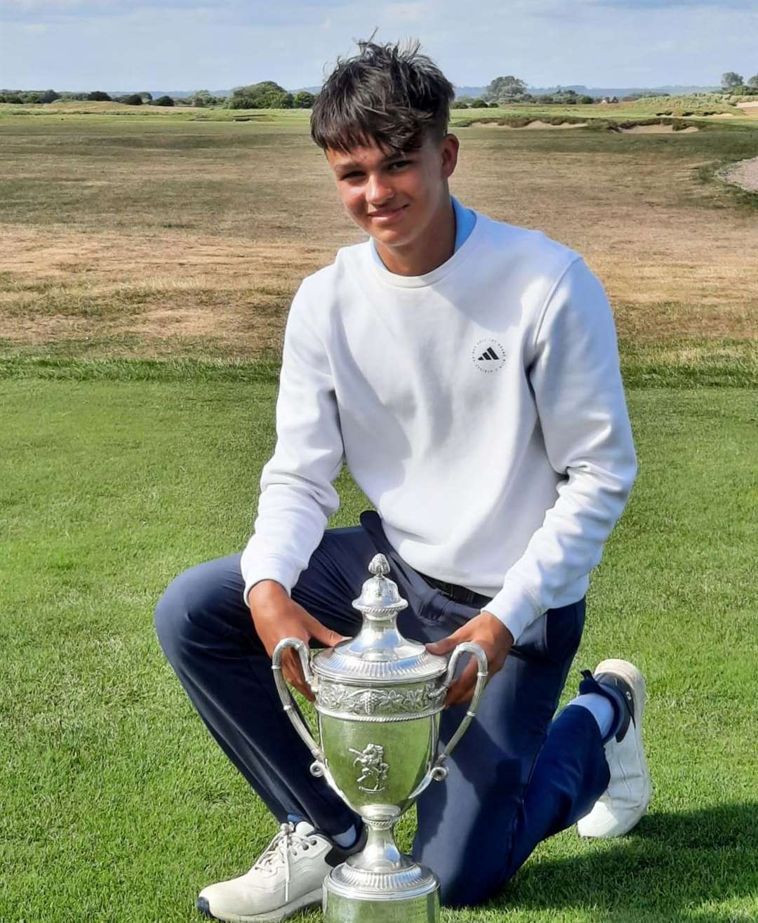 Coach of Kent men’s amateur golf championship winner Haiden Matos says ...